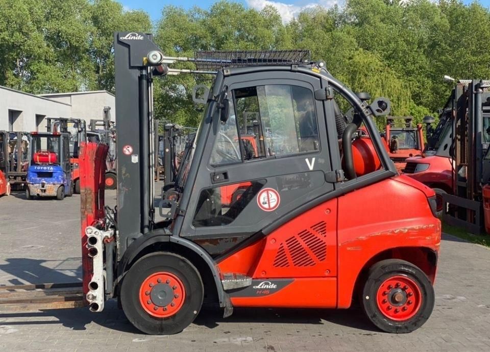 Linde Linde H45 Triplex kabina 4 sekcje przesuw Wo - Opinie i ceny na ...