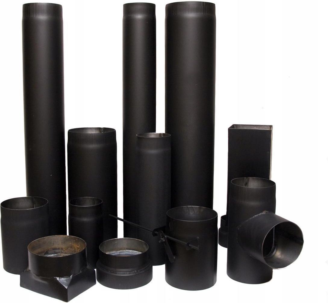 System kominkowy Kaiser Pipes Rura Czarna Spalinowa 150X1000 Dymowa (1 ... System kominkowy Kaiser Pipes Rura Czarna Spalinowa 150X1000 Dymowa (1 ...