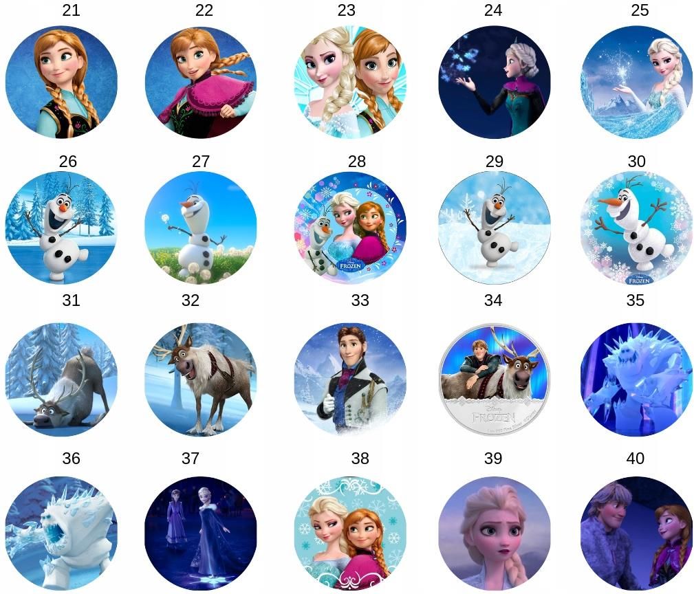 Frozen Śmieszna Mina Anna Opłatki Gratis+NAPIS - Ceny i opinie - Ceneo.pl