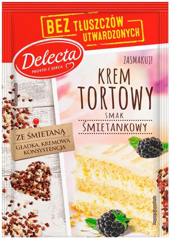 Delecta krem tortowy Śmietankowy - Ceny i opinie - Ceneo.pl