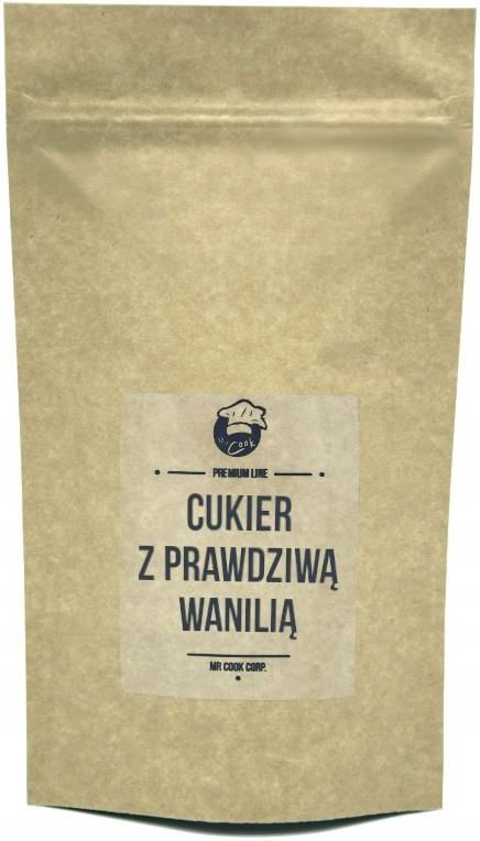 Cukier drobny z prawdziwą wanilią bez E 500g - Ceny i opinie - Ceneo.pl