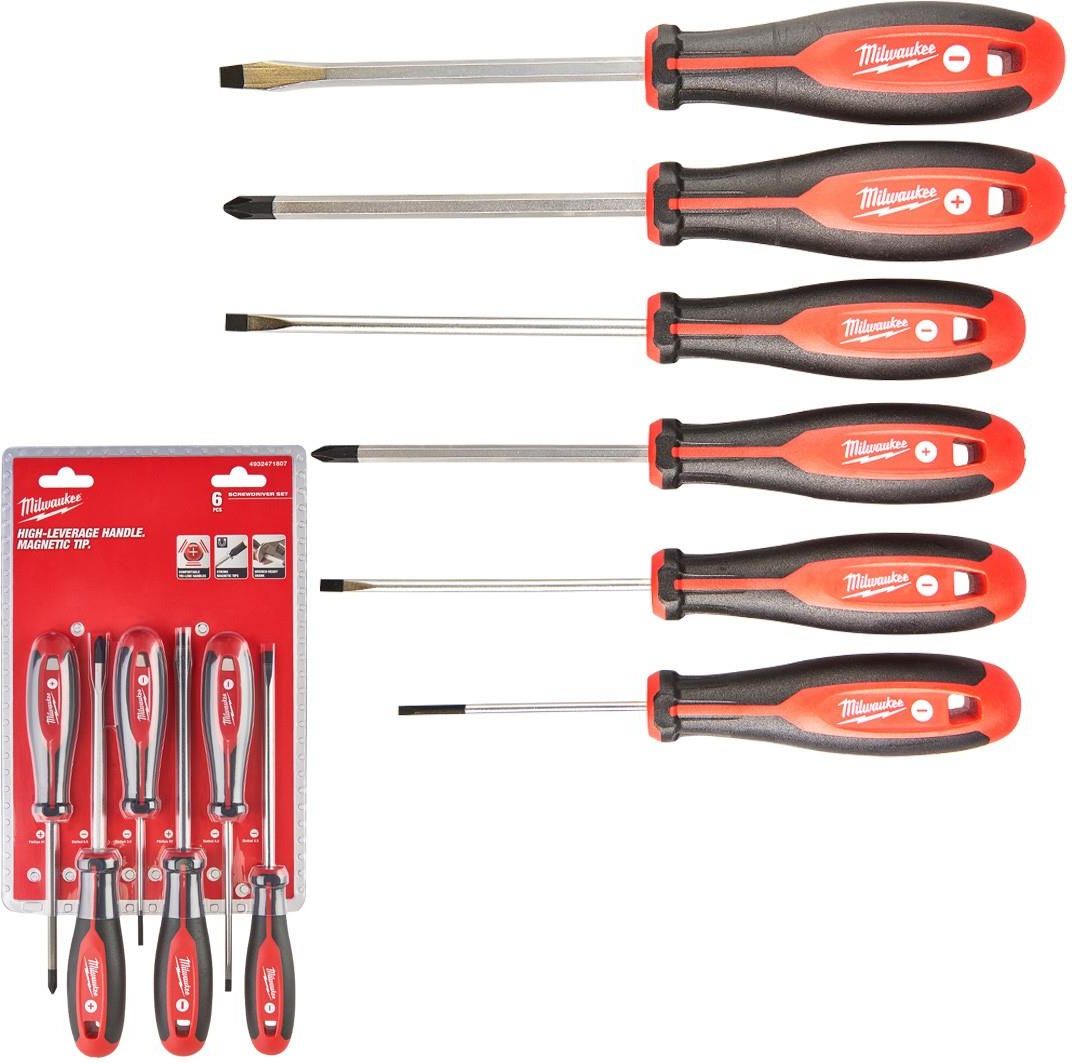 Śrubokręt Milwaukee Zestaw wkrętaków PH & SL 6 szt. 4932471807 - Opinie ...