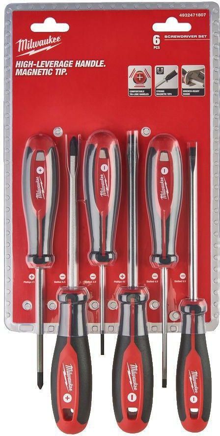 Śrubokręt Milwaukee Zestaw wkrętaków PH & SL 6 szt. 4932471807 - Opinie ...