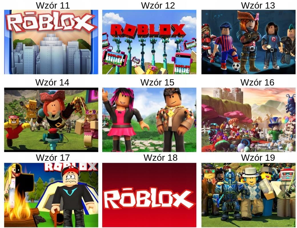 Roblox Urodziny Opłatek Dekoracja Tort A4 +napis - Ceny i opinie - Ceneo.pl
