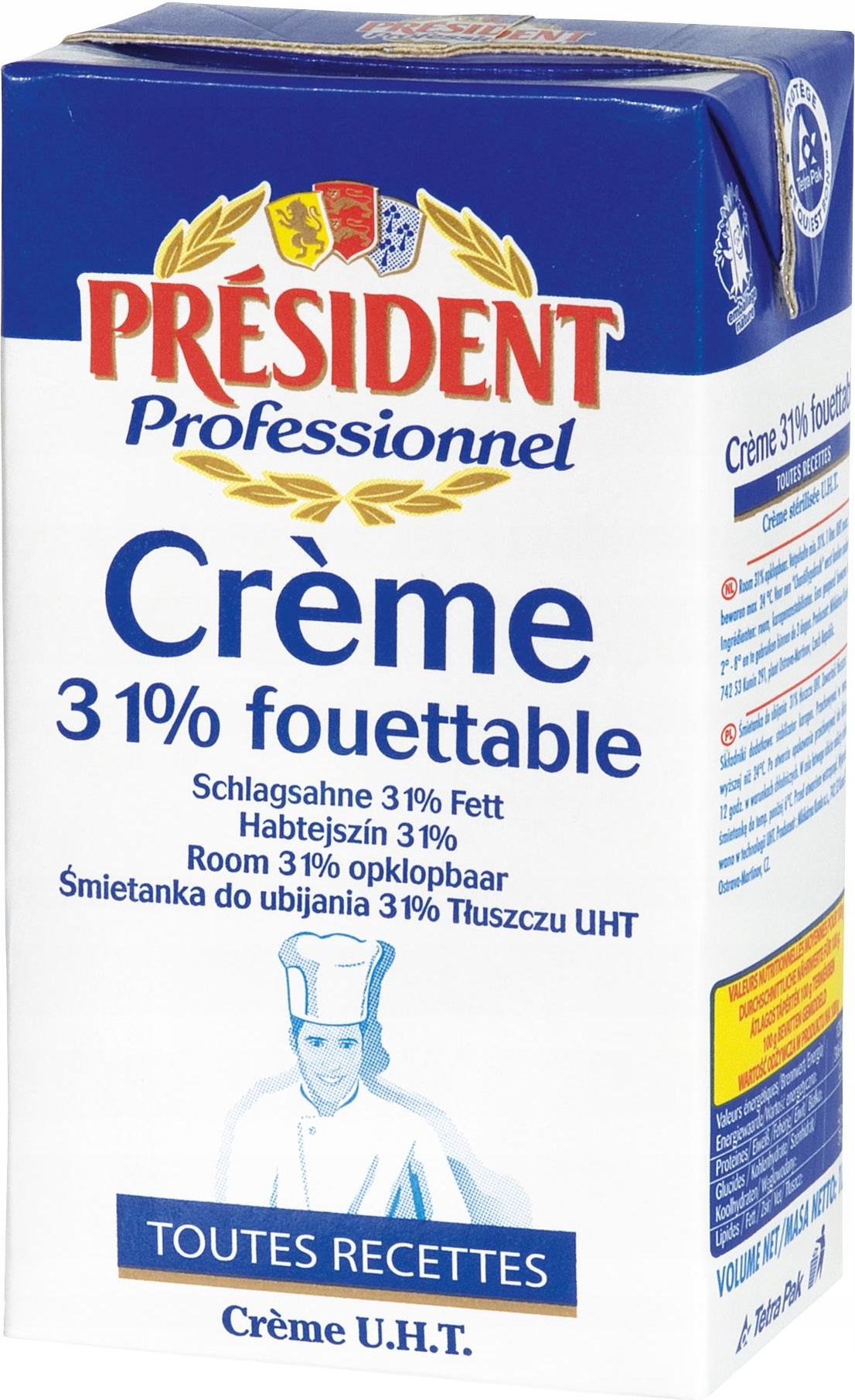 President Professionnel Śmietanka 31% 1L - Ceny i opinie - Ceneo.pl