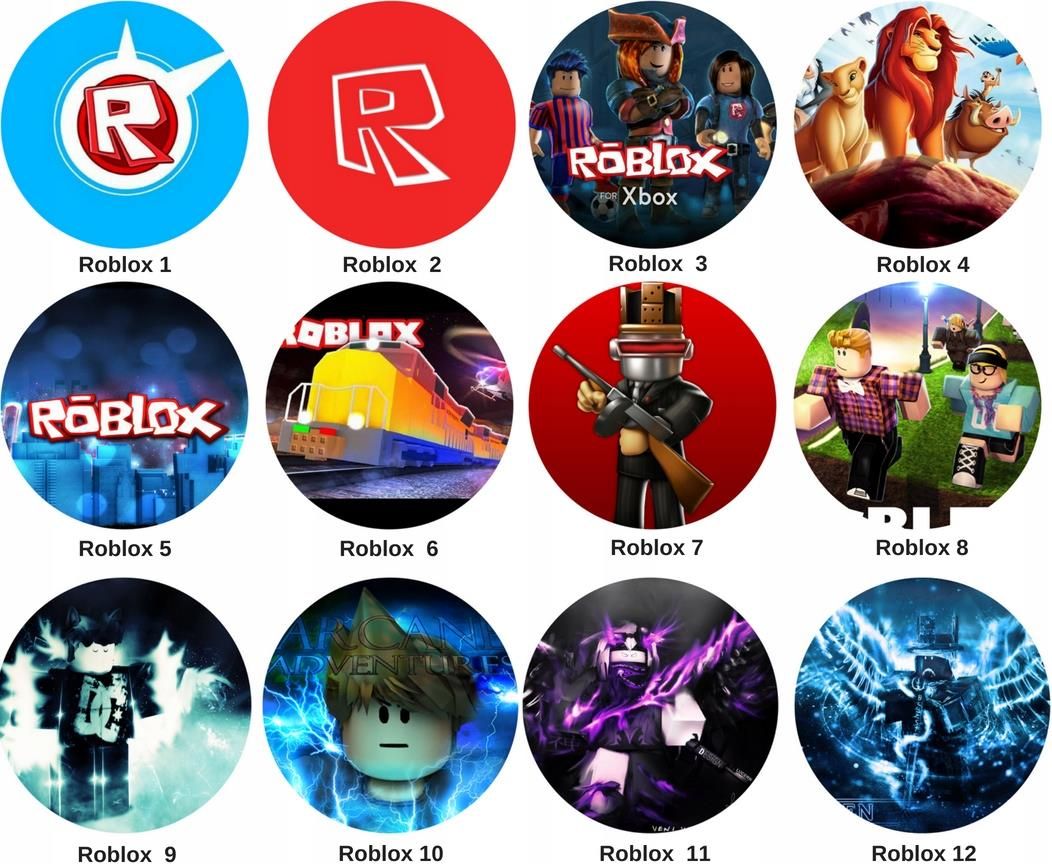 Postacie Bohaterowie Gry Roblox Opłatek +napis - Ceny i opinie - Ceneo.pl