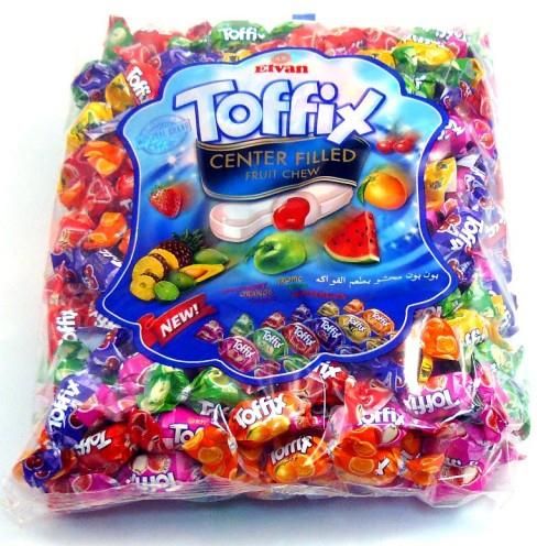 Cukierki Toffix 1kg cukierki owocowe z sokiem - Ceny i opinie - Ceneo.pl