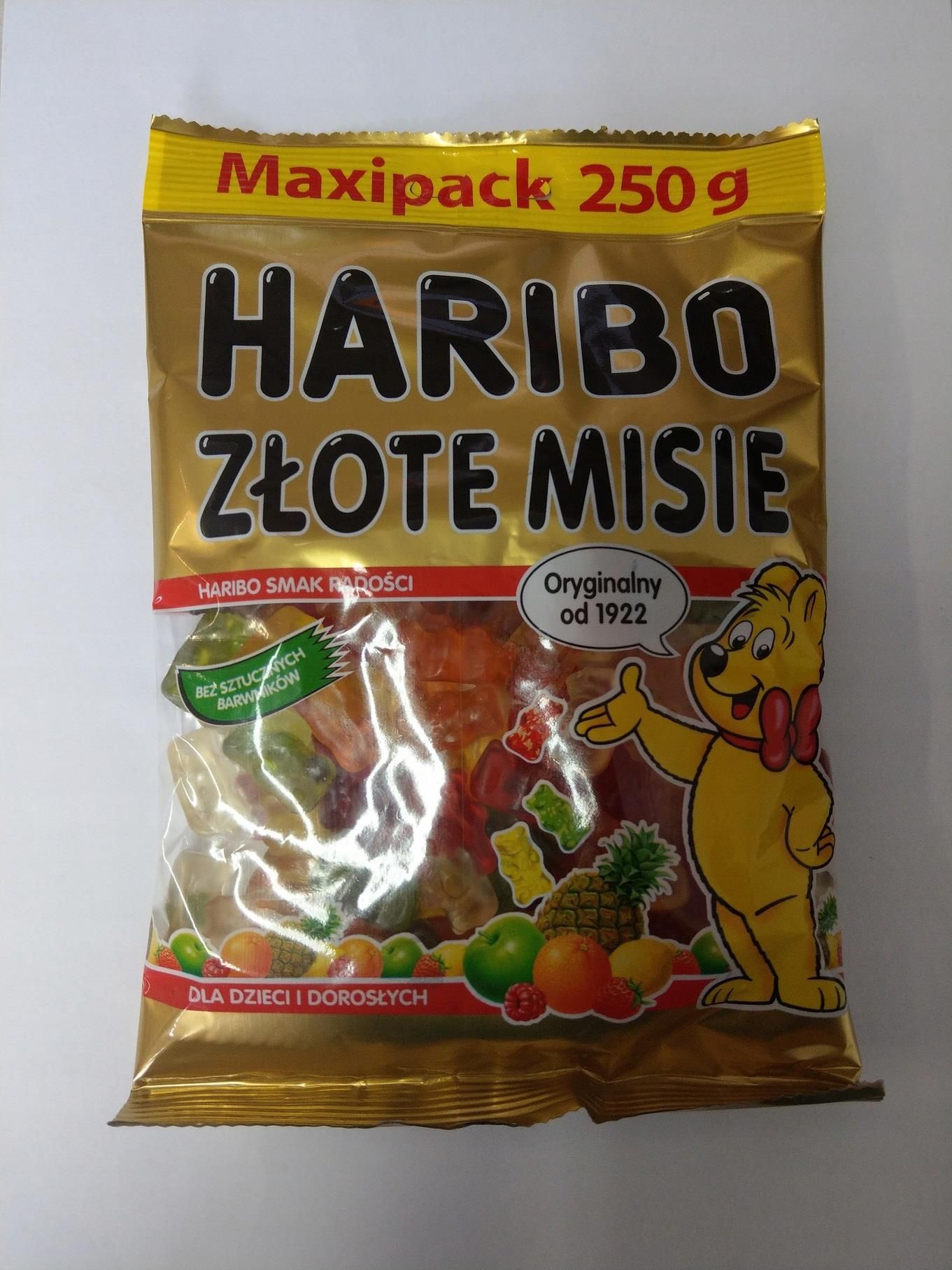 Żelki Haribo Złote Misie 250g - Ceny i opinie - Ceneo.pl