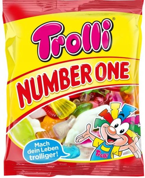 Żelki Trolli Number One MIX 500g - Ceny i opinie - Ceneo.pl