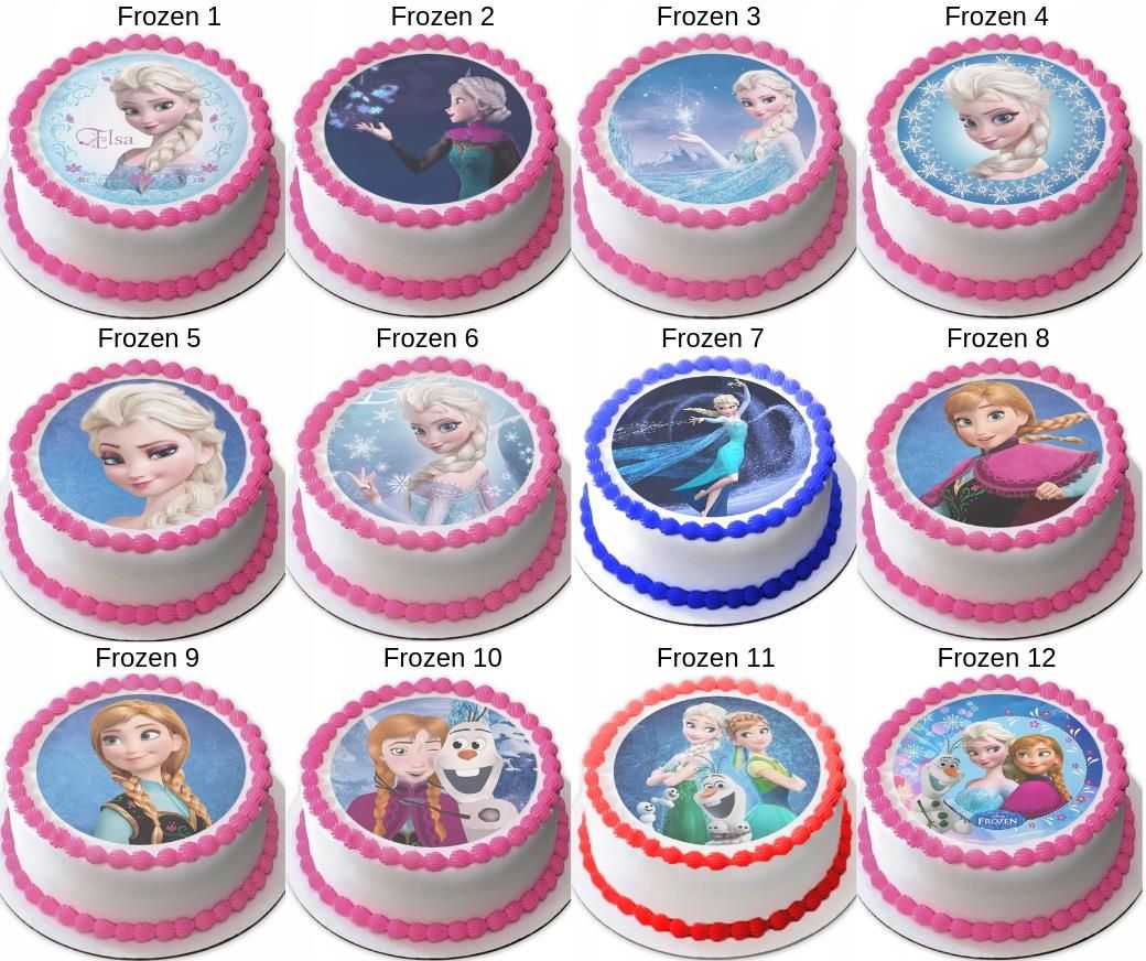 Tort Opłatek Na Tort Elsa I Olaf 20CM+NAPIS - Ceny i opinie - Ceneo.pl