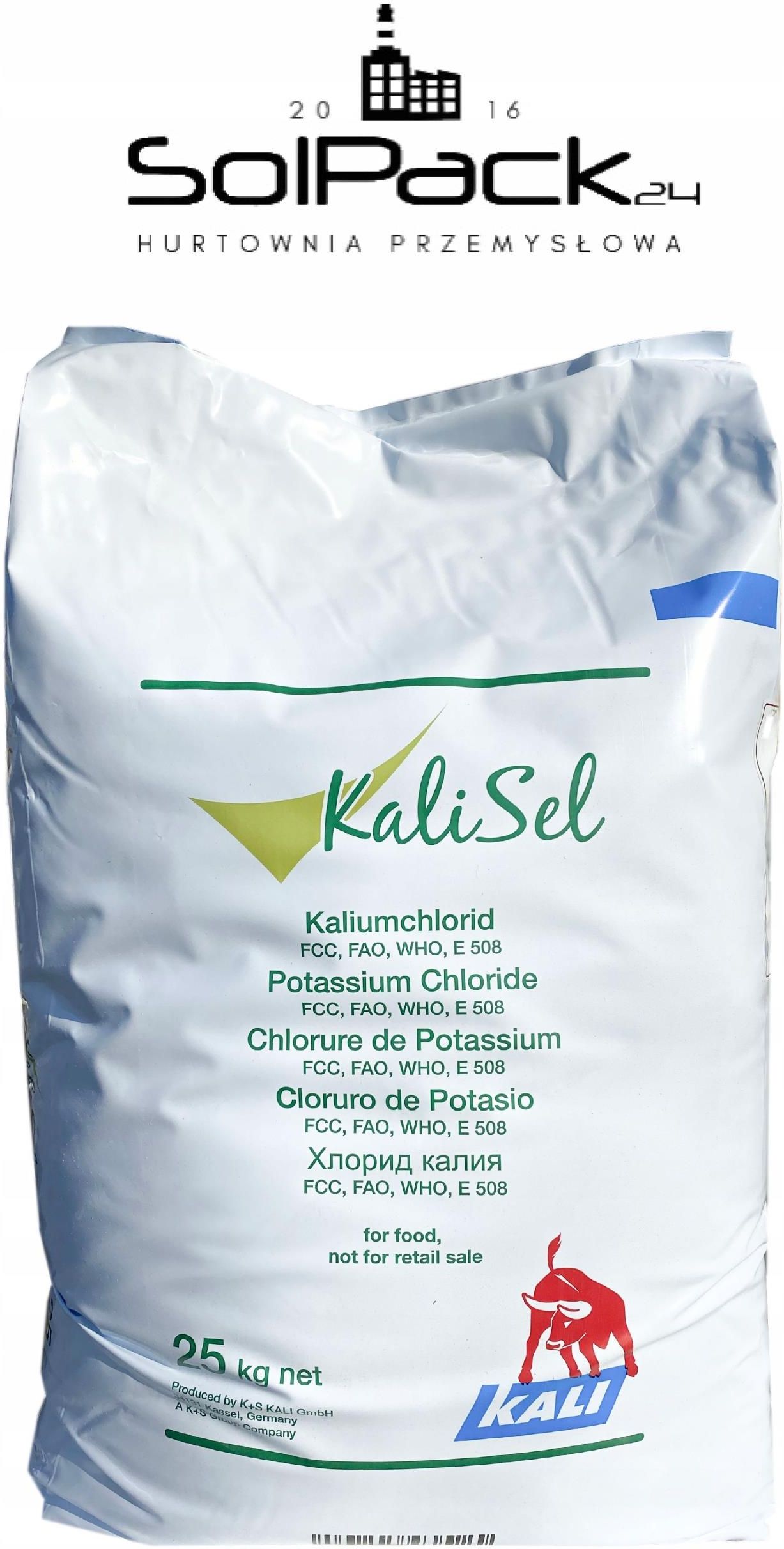 Chlorek Potasu E508 - Worek 25 kg - Fv ! - Ceny i opinie - Ceneo.pl