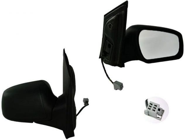 Kompletne lusterko zewnętrzne View Max LUSTERKO PRAWE ELE CZARNE FORD ...