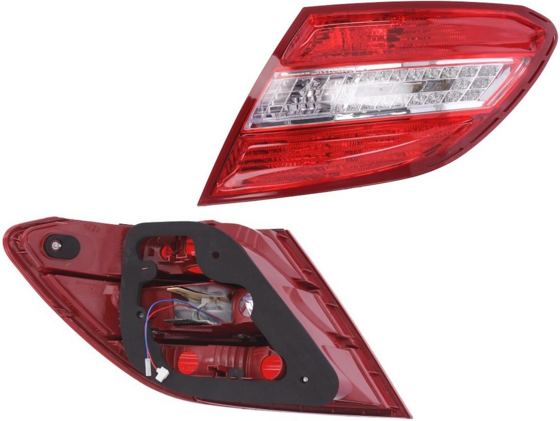Lampa tylna DEPO LAMPA TYLNA PRAWA sedan MERCEDES C-KLASSE (W204), 03. ...