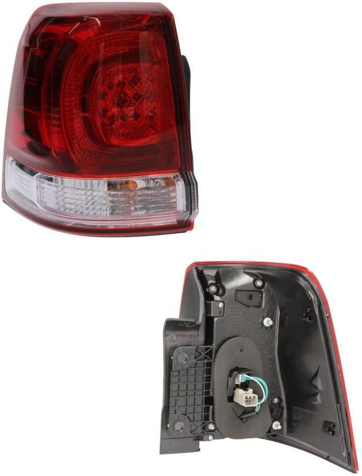 Lampa tylna DEPO LAMPA TYLNA LEWA TOYOTA LAND CRUISER V8 (FJ200), 11.07 ...