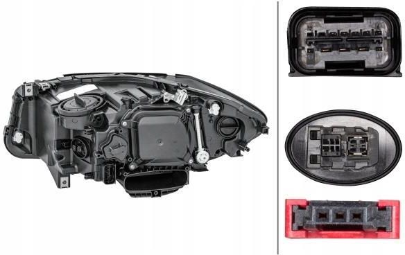 Lampa przednia Hella REFLEKTOR LAMPA PRAWY BMW 5 (F10/F11), 12.09- OE ...