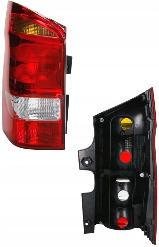 Lampa tylna DEPO LAMPA TYLNA LEWA 1 drzwi tylne MERCEDES VITO/V-KLASSE ...