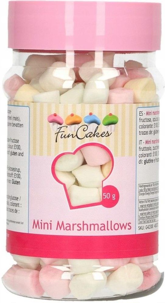 Pianki marshmallows mini 50g - Fun Cakes - Ceny i opinie - Ceneo.pl