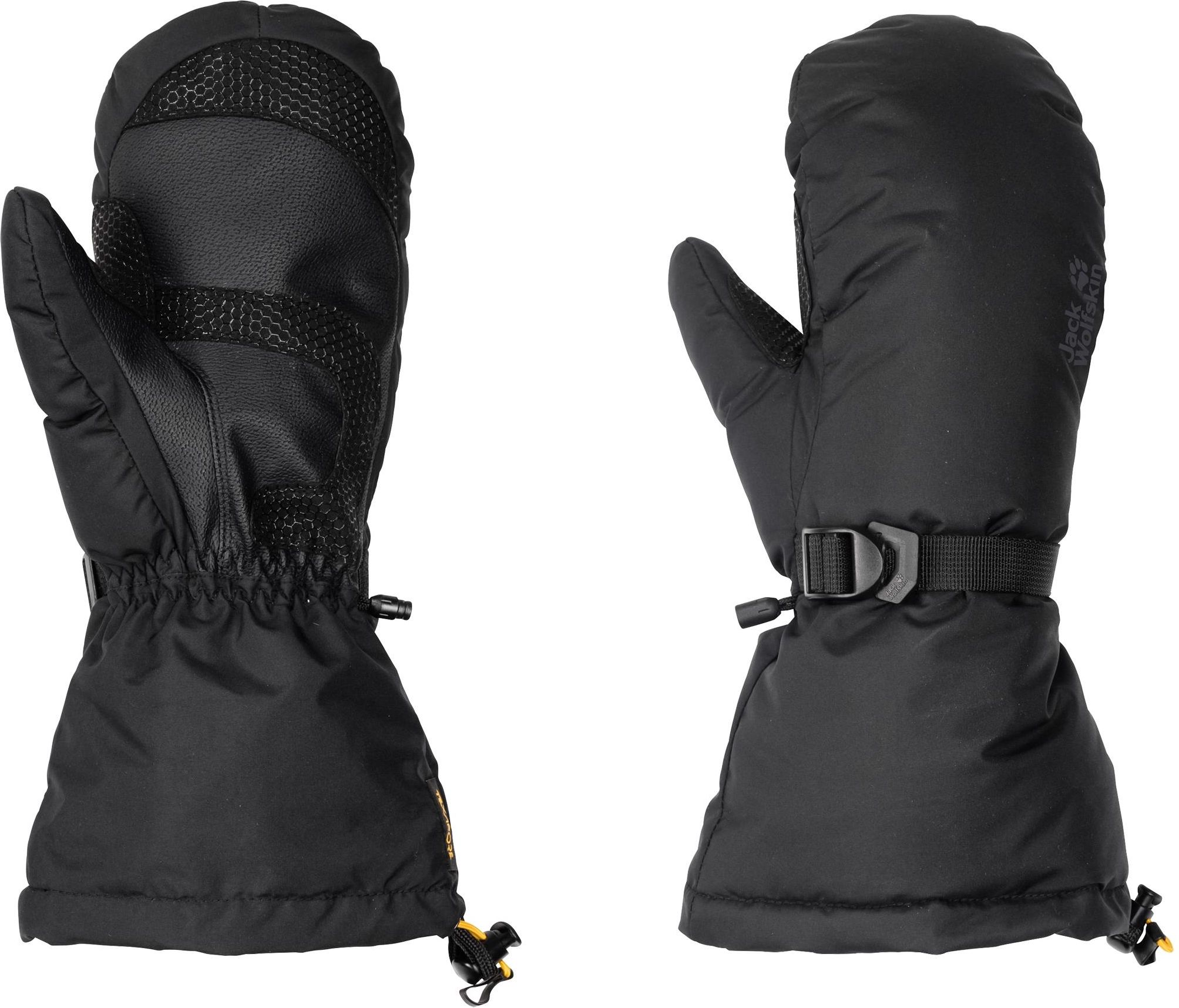Jack Wolfskin Rękawice Narciarskie Texapore Down Xt Mitten Black - Ceny ...