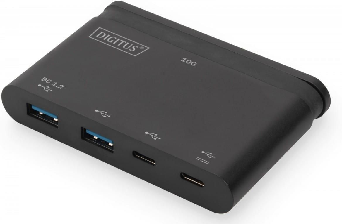 Hub USB Digitus HUB Koncentrator 4-portowy USB SuperSpeed+ 10 GbpsTyp C ...