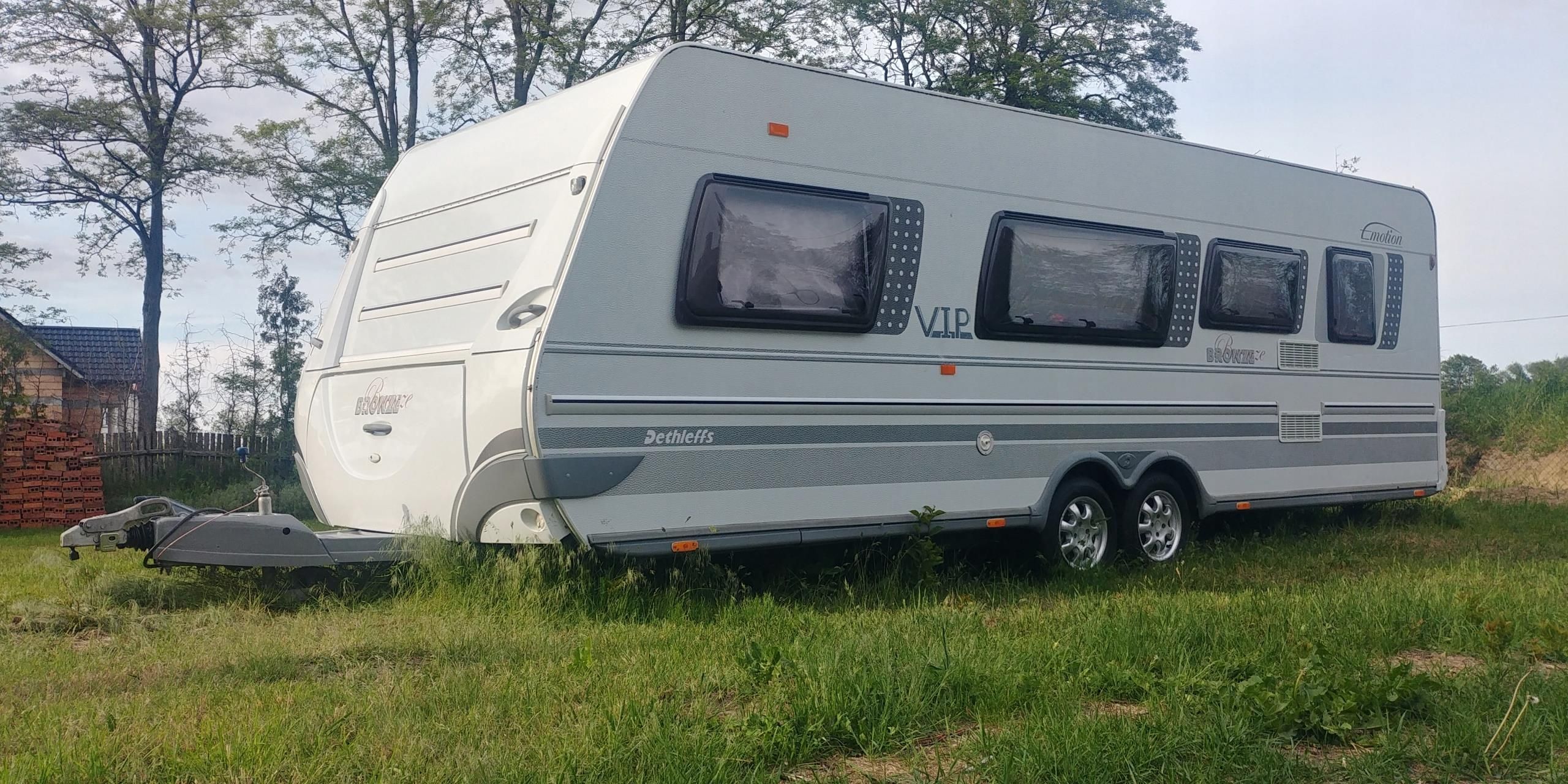 Przyczepa Kempingowa Dethleffs 650 VIP Rok 2010 - Opinie i ceny na Ceneo.pl