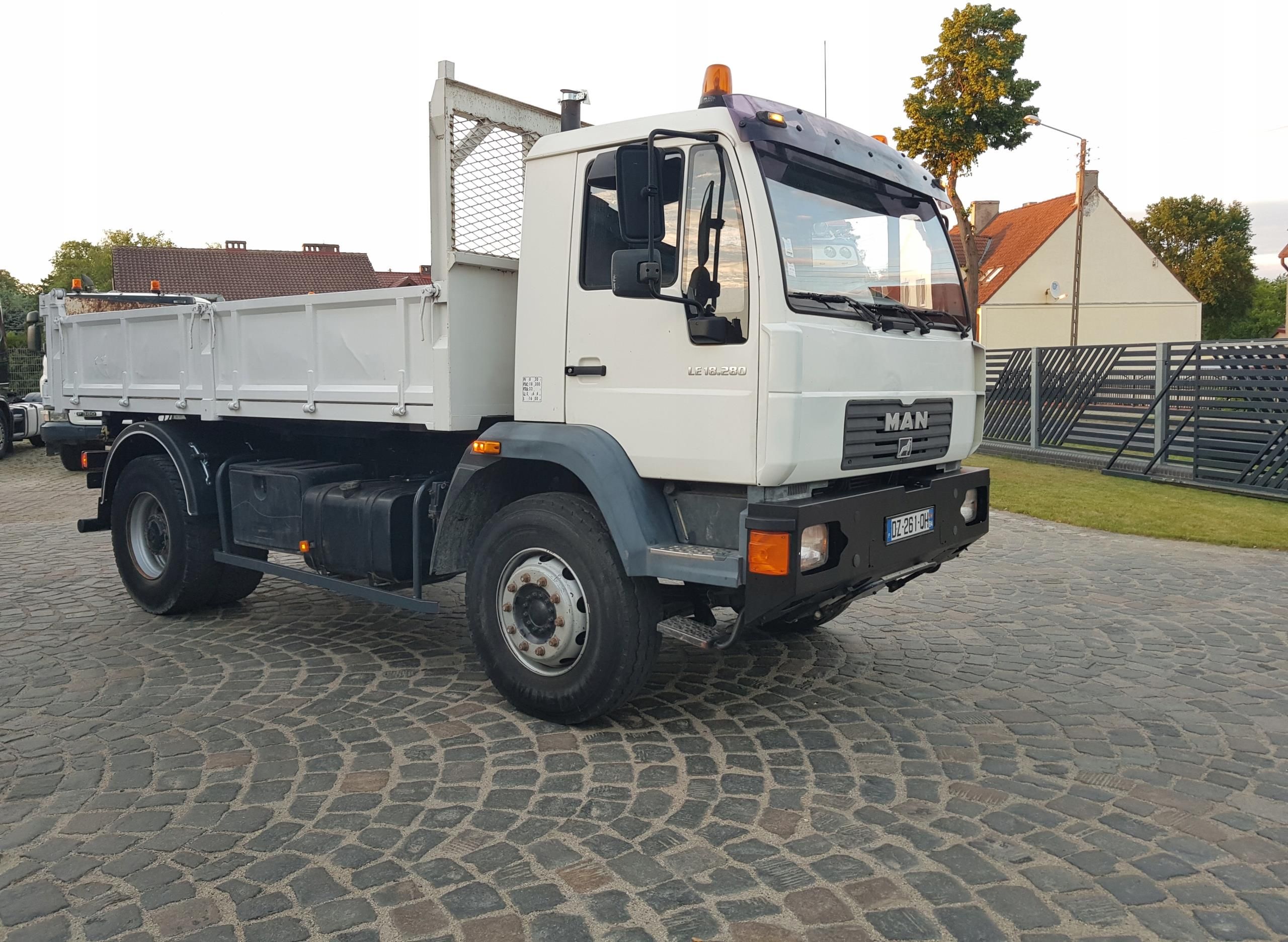 MAN LE 18.280 4x2 wywrotka - Opinie i ceny na Ceneo.pl