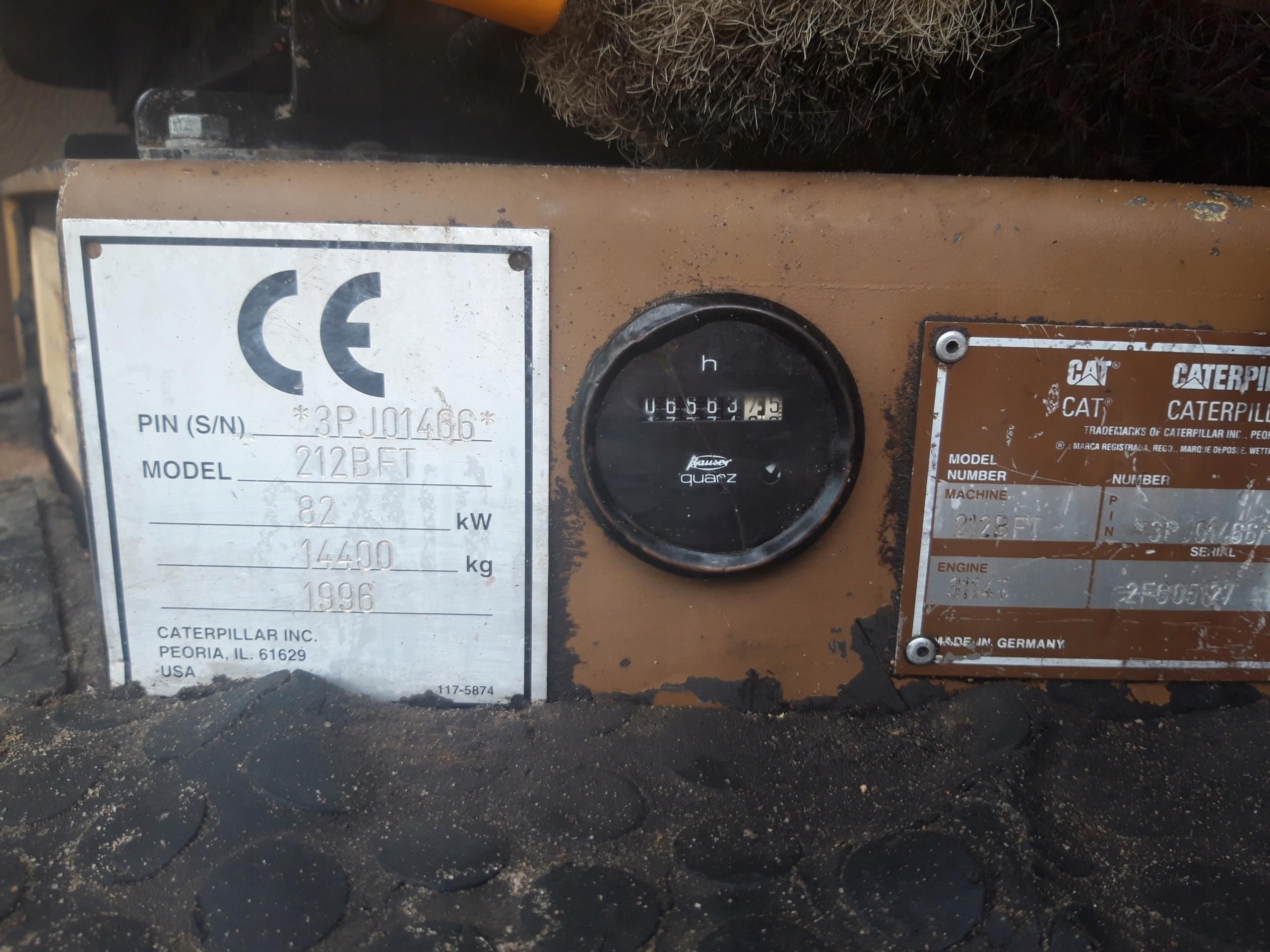 Koparka kołowa CAT CATERPILLAR 212 BFT 15 T oryg! - Opinie i ceny na ...