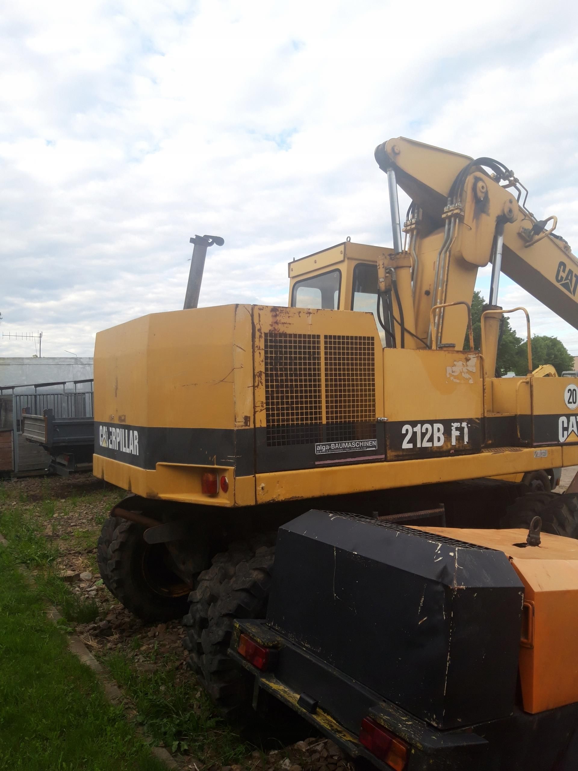 Koparka kołowa CAT CATERPILLAR 212 BFT 15 T oryg! - Opinie i ceny na ...