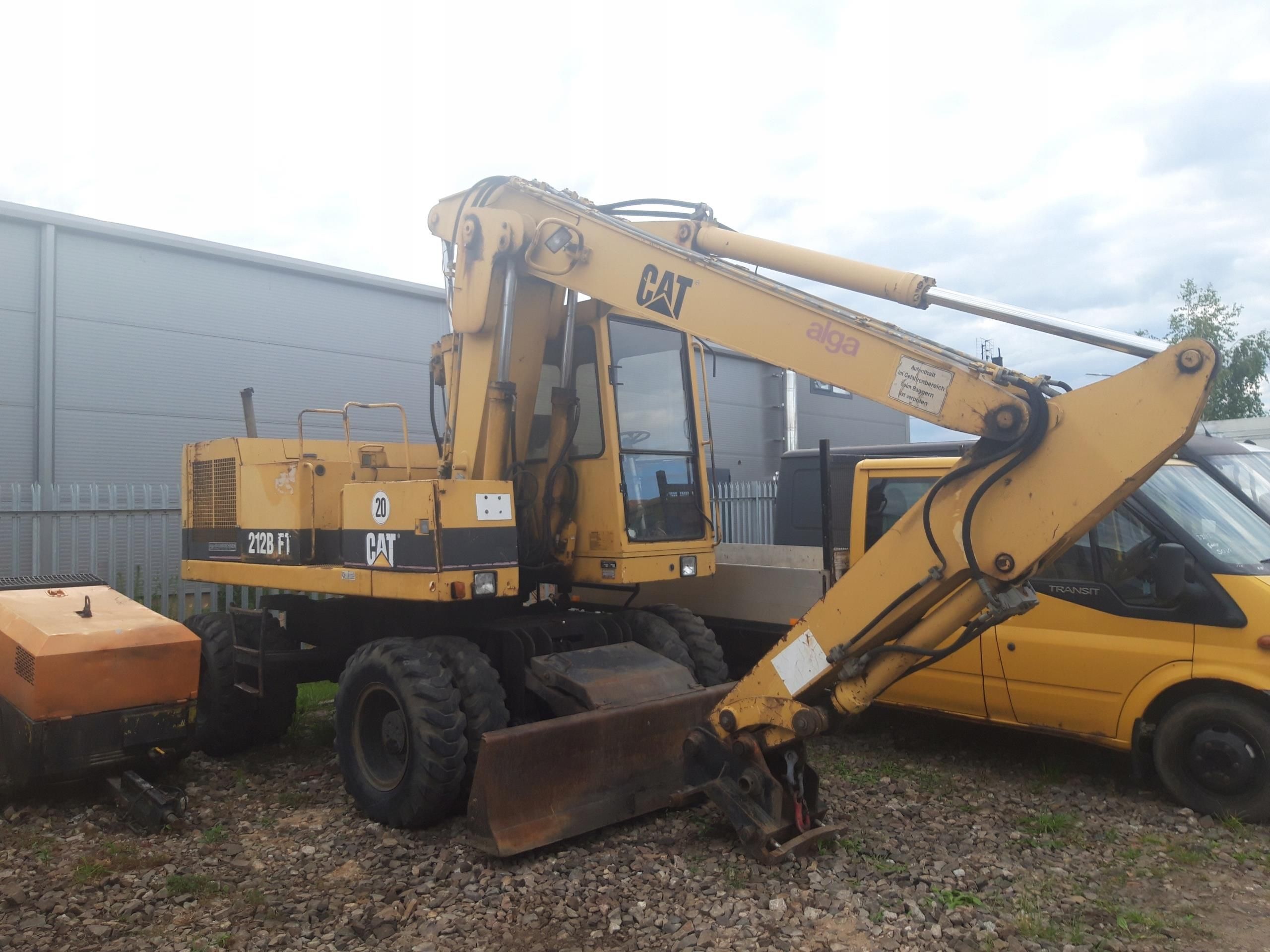 Koparka kołowa CAT CATERPILLAR 212 BFT 15 T oryg! - Opinie i ceny na ...