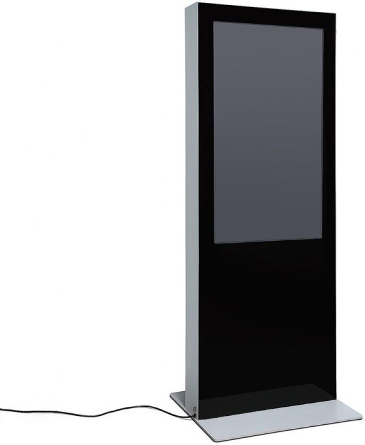 Jansen Display Smukły totem dwustronny z monitorem 43 - czarny - Ceny i ...