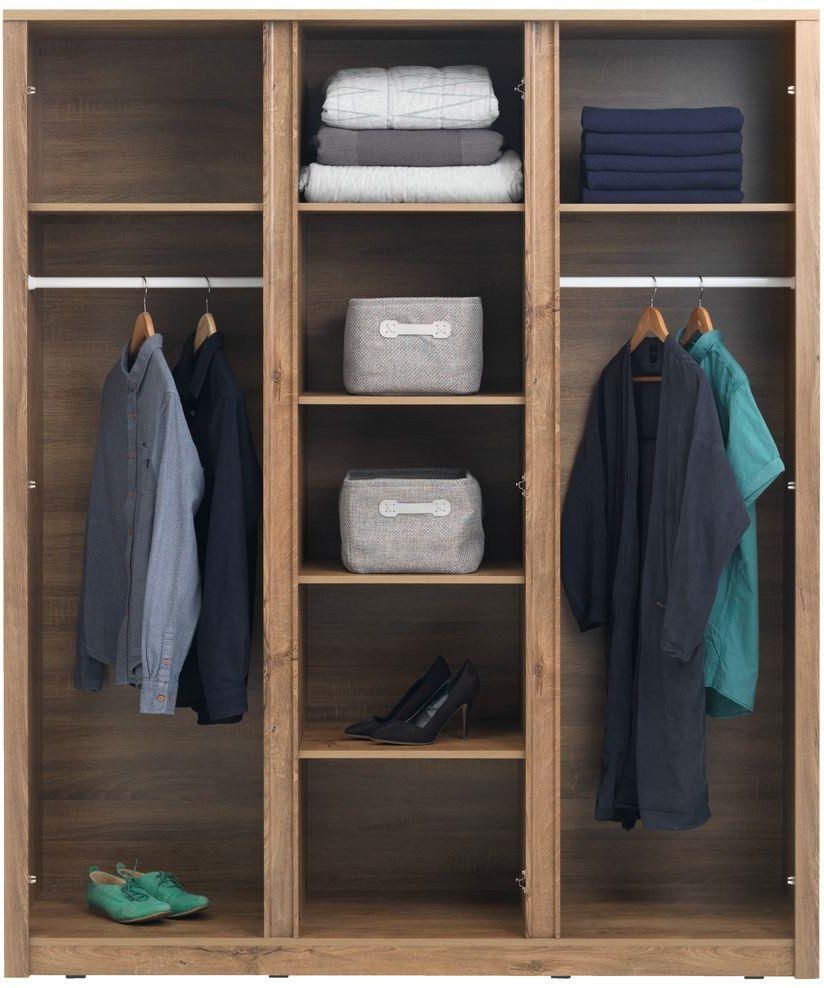 Jysk Szafa VEDDE 166x197 dąb dziki - Opinie i atrakcyjne ceny na Ceneo.pl