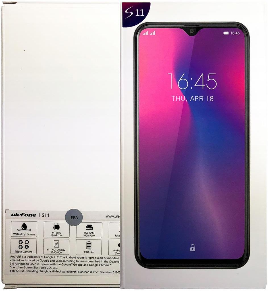 Ulefone S11 1/16GB Czarny - Cena, opinie na Ceneo.pl