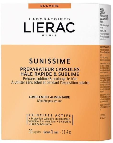 Lierac Sunissime Capsules Kapsułki przygotowujące do opalania 30 szt ...
