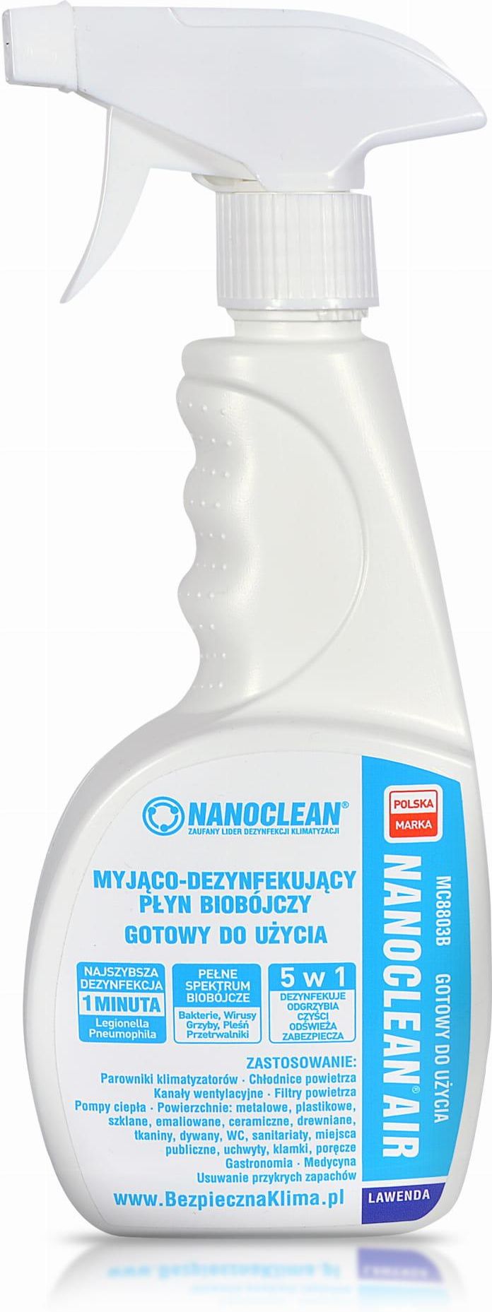 Nanoclean Preparat wirusobójczy do czyszczenia i dezynfekcji ...