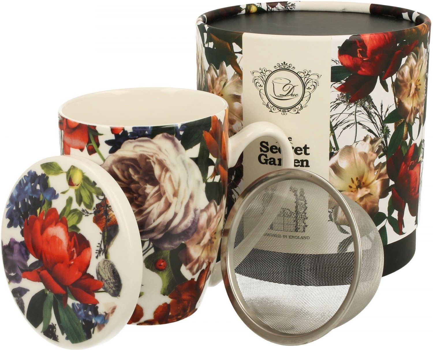 Duo White Roses Kubek Z Zaparzaczem 420 Ml - Opinie i atrakcyjne ceny ...