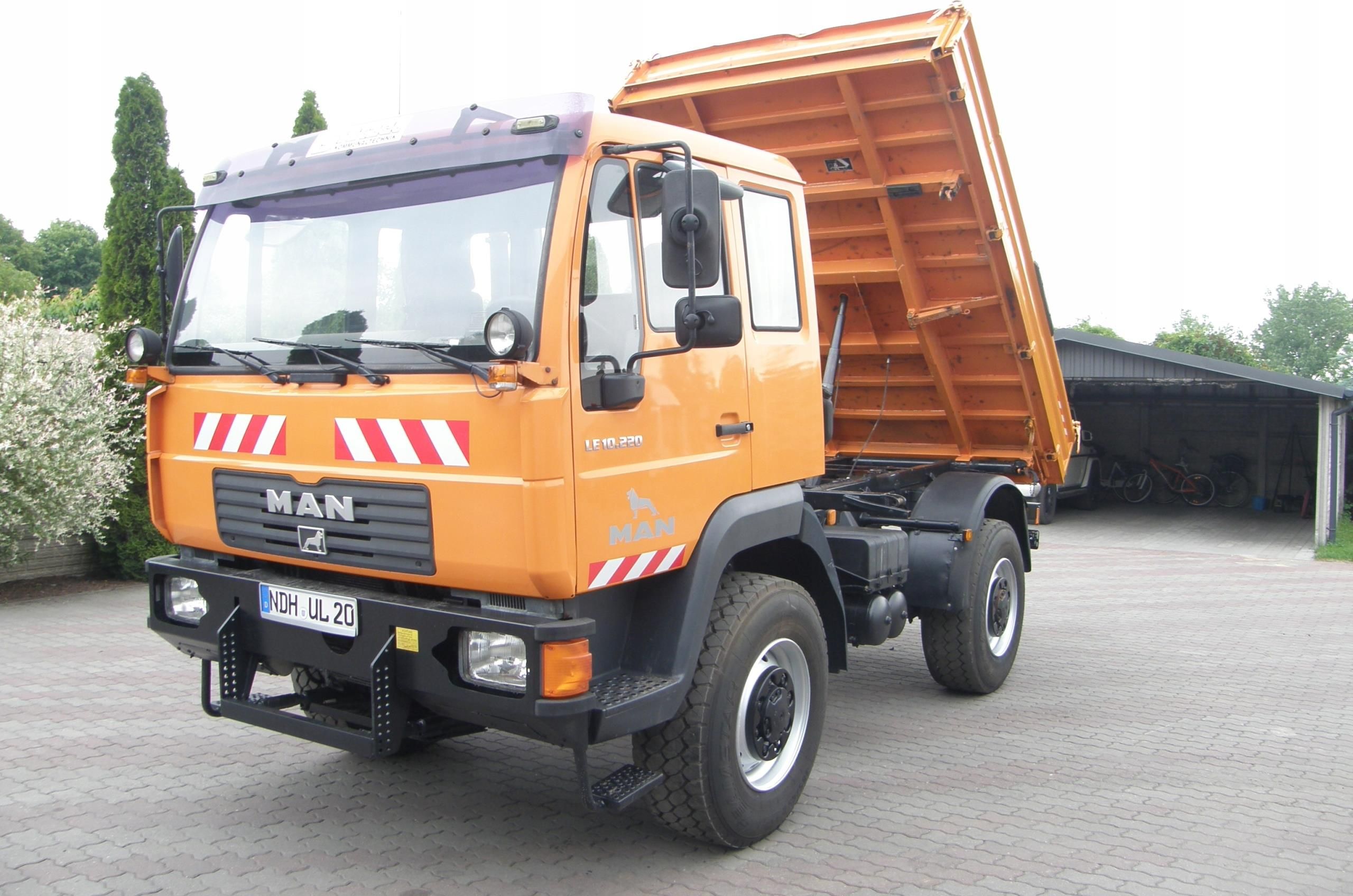 WYWROTKA MAN LE 10.220 2005rok 4x4 z Niemiec - Opinie i ceny na Ceneo.pl