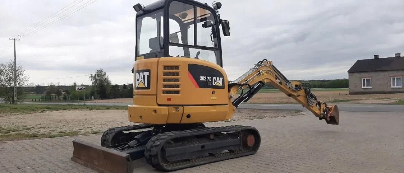 Caterpillar CAT 302.7 D minikoparka gąsienicowa - Opinie i ceny na Ceneo.pl