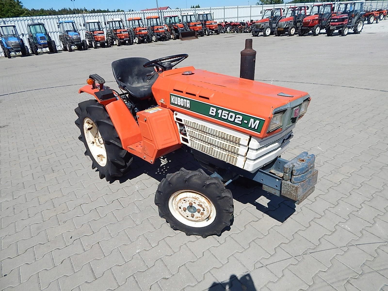 MINI TRAKTOREK KUBOTA B1502dt 15KM 4x4 OGRODNICZY - Opinie i ceny na ...