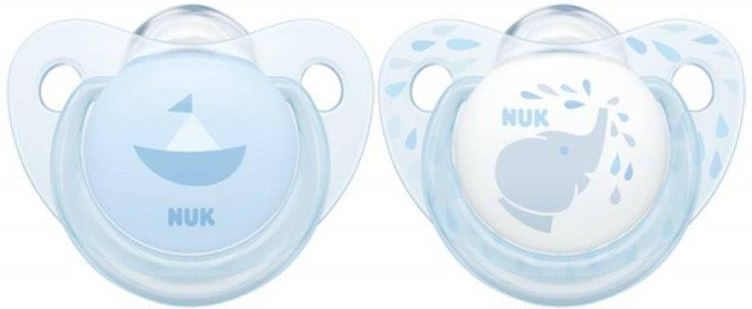 NUK Trendline Baby Rose&Blue silikonowy 6-18M niebieski 2 szt. - Ceny i opinie - Ceneo.pl