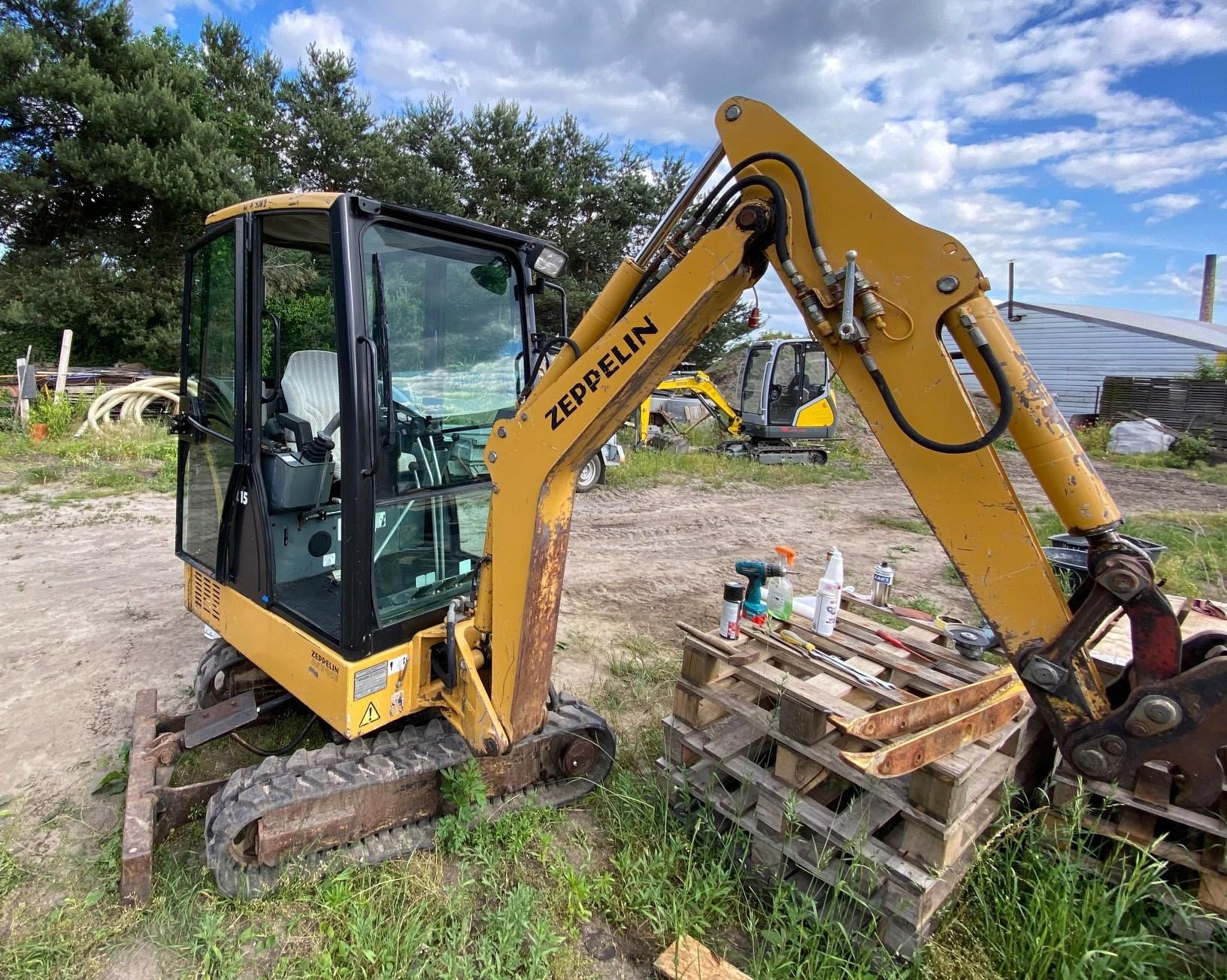 Minikoparka Zeppelin ZR15 - Opinie i ceny na Ceneo.pl