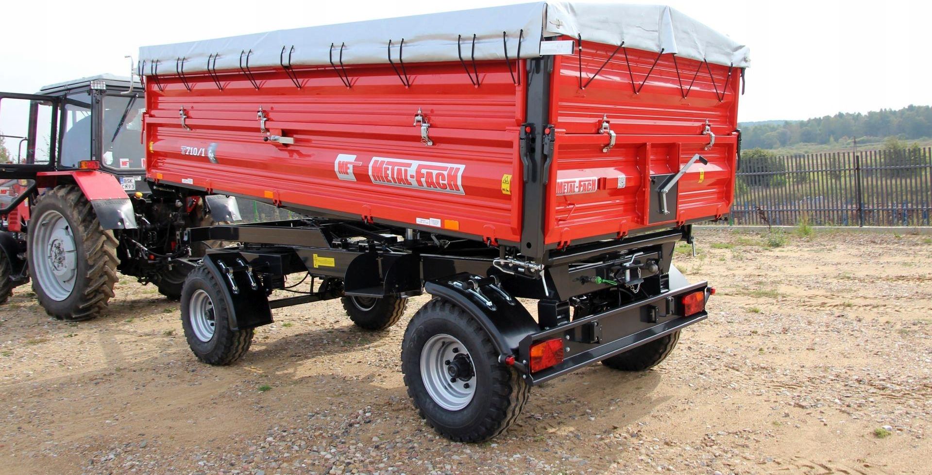 Przyczepa rolnicza T710 Metal Fach 6T/8T - Opinie i ceny na Ceneo.pl
