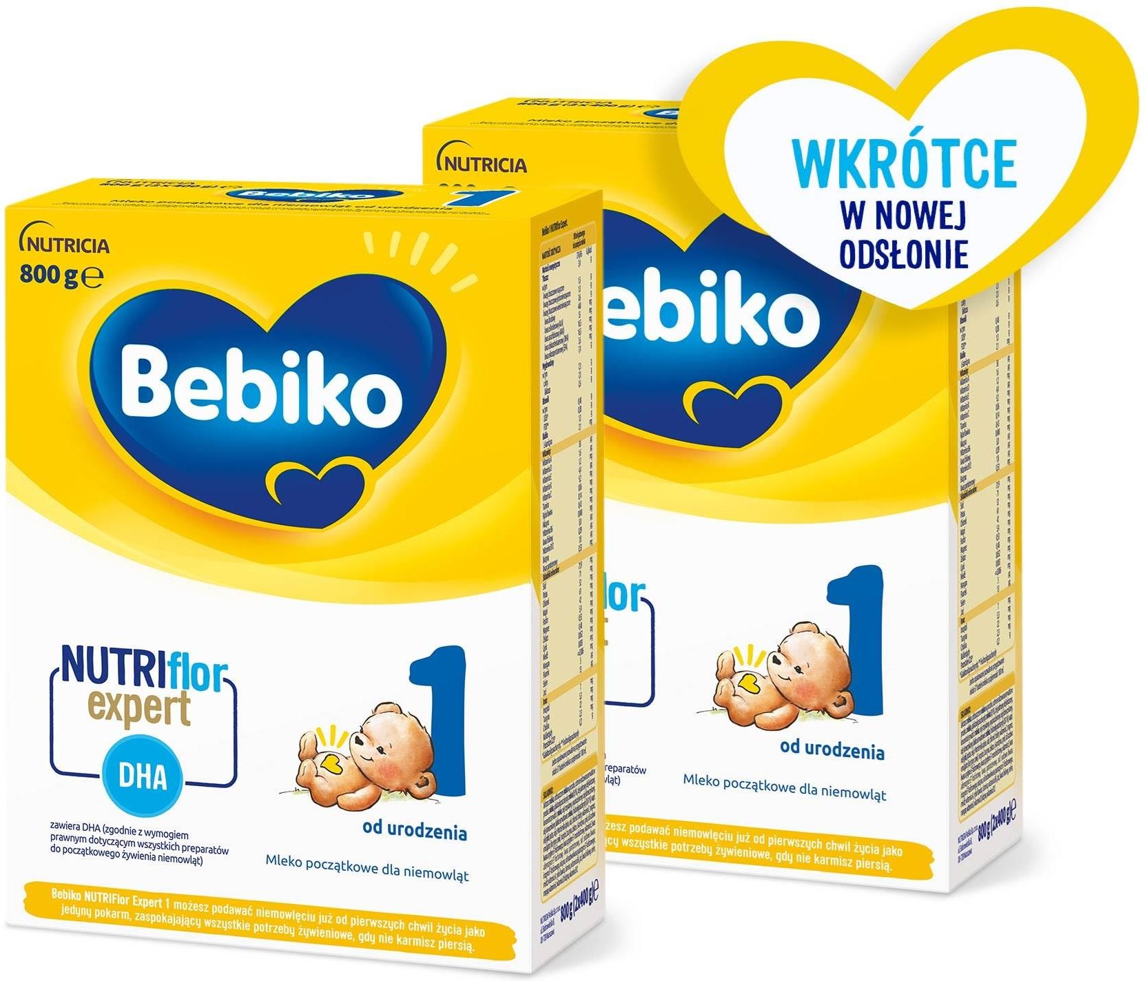 Bebiko 1 Nutriflor Plus 2X800G - Ceny i opinie - Ceneo.pl