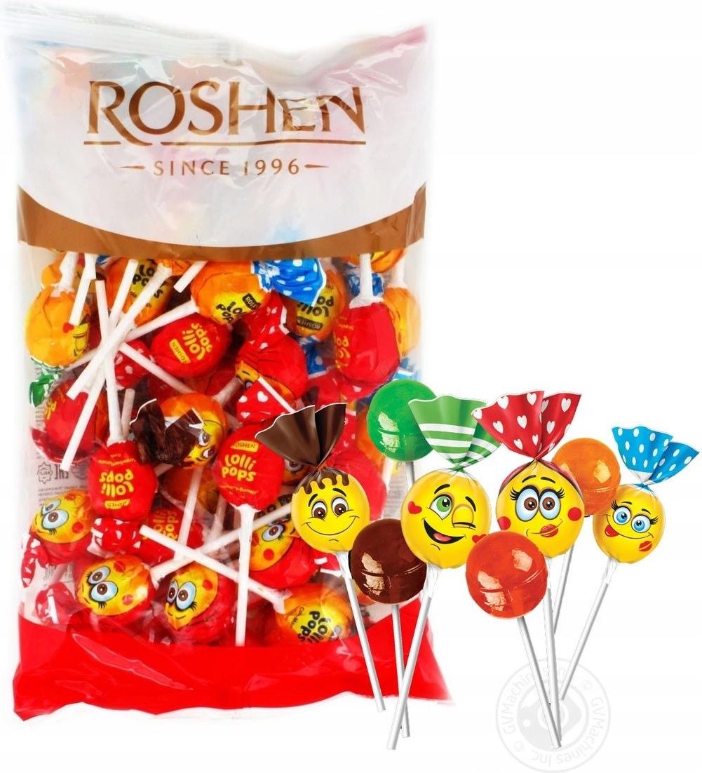 Cukierki Lizaki Koktajlowe Roshen 50szt Hit - Ceny i opinie - Ceneo.pl