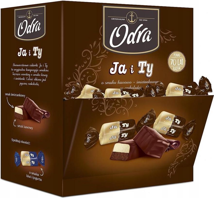 Cukierki Odra 2,5kg Ja I Ty Kawowo Śmietankowe - Ceny i opinie - Ceneo.pl