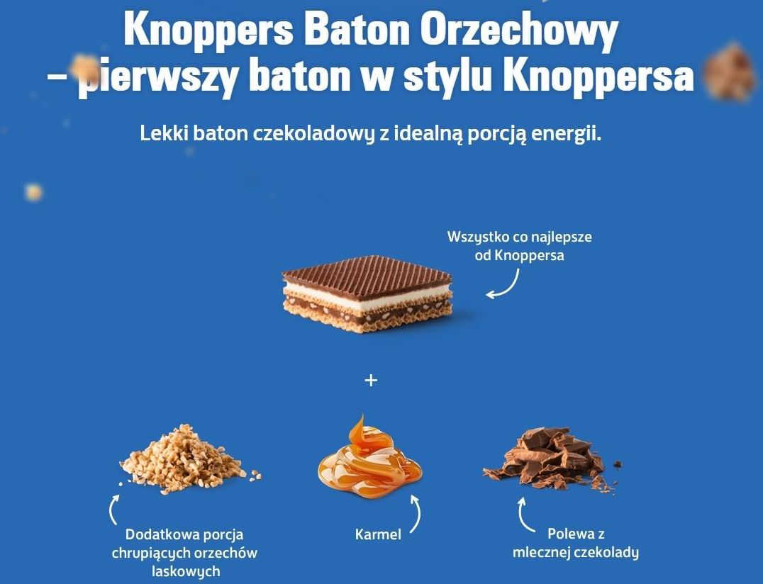 40x Baton Orzechowy Knoppers 40G , display, Storck - Ceny i opinie ...