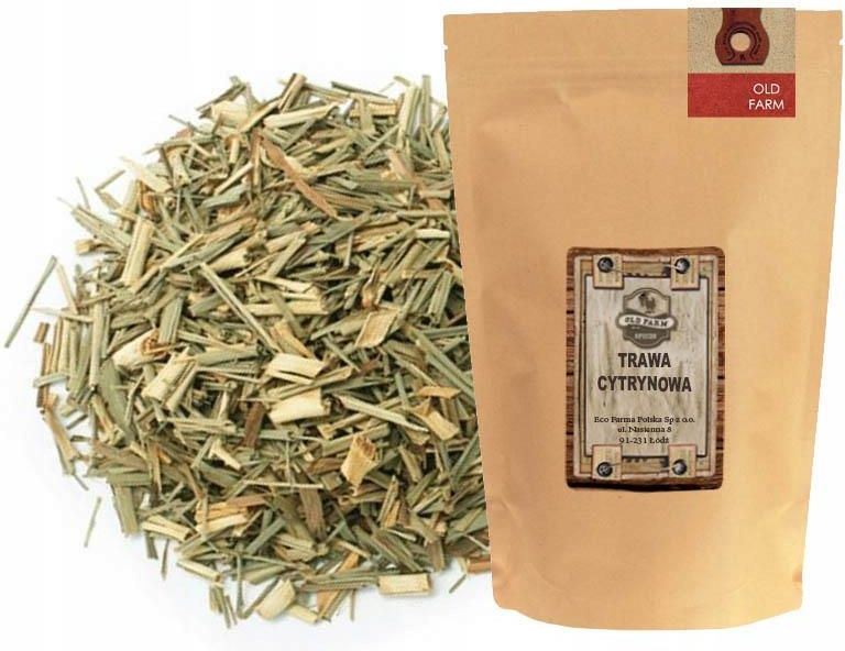 Trawa Cytrynowa Suszona 200g Cięta Lemon Grass - Ceny i opinie - Ceneo.pl