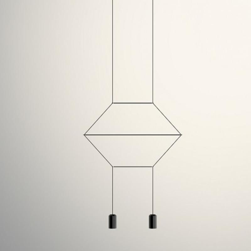 Vibia Wireflow Lineal 0320 Czarny Lampa Wisząca (0320041B) - Opinie i ...
