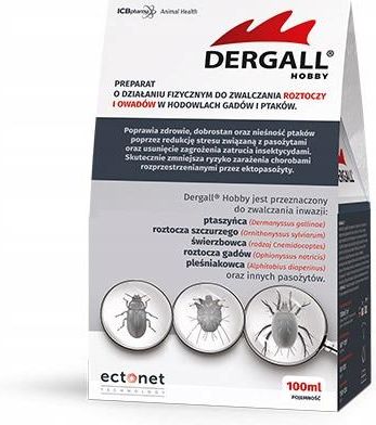 Dergall 50ml Koncentrat na roztocza, roztocze - Ceny i opinie - Ceneo.pl