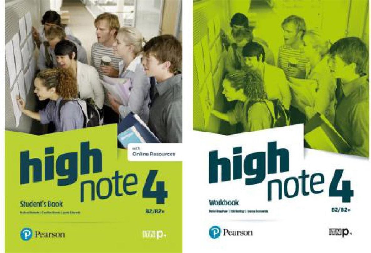 Nauka angielskiego High Note 4 SB B2/B2+ + Online Resources PEARSON ...
