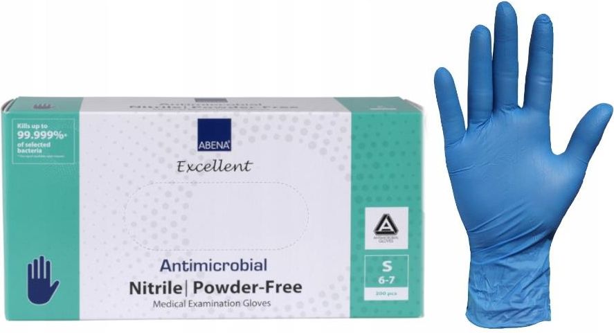 Rękawice Nitrylowe Antywirusowe Abena 200Szt Roz S - Ceny i opinie - Ceneo.pl