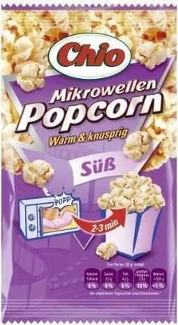 Chio Popcorn Do Mikrofali Słodki 100G Z Niemiec De - Ceny i opinie ...